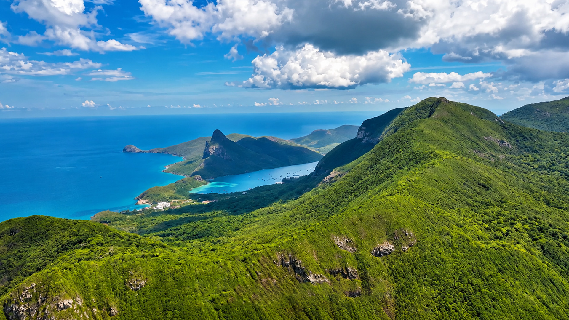 Vietnam’s hidden islands surrounded by clear blue bays