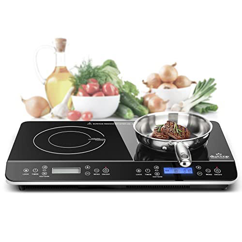 This portable induction burner keeps your kitchen cool in summer heat