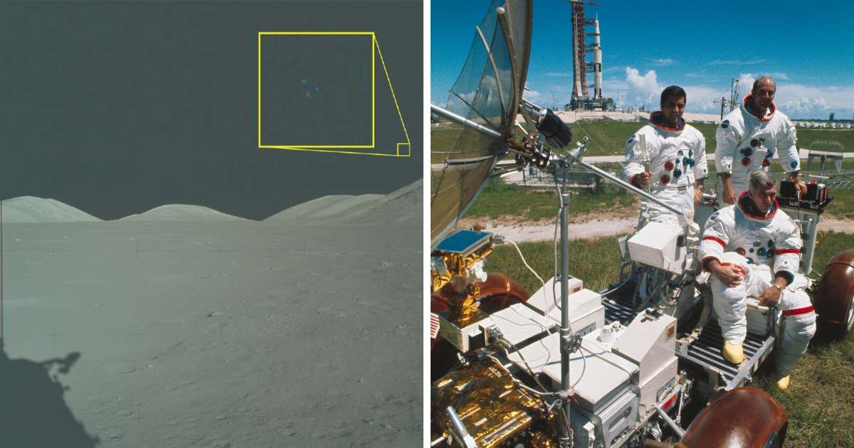 Apollo 17 crew reported seeing mysterious objects and lights during ...