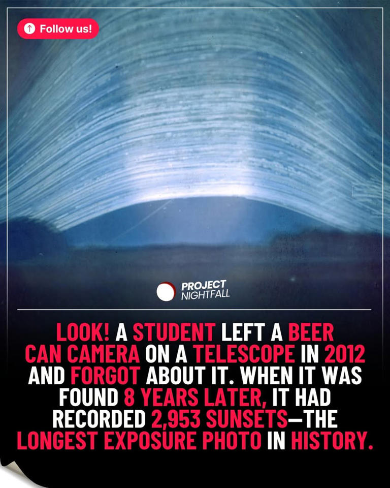 Forgotten for a decade: Humble can captures world's longest photo, an ...