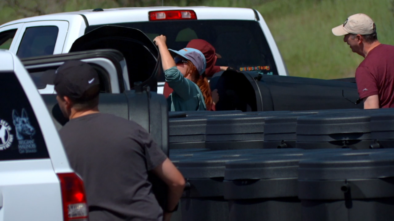 Weber County residents picked up rain barrels at Weber State University ...