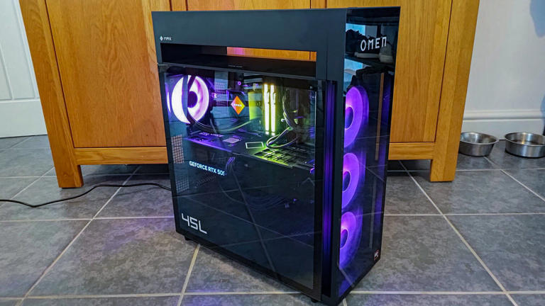 HP Omen Max 45L (2026) gaming PC review