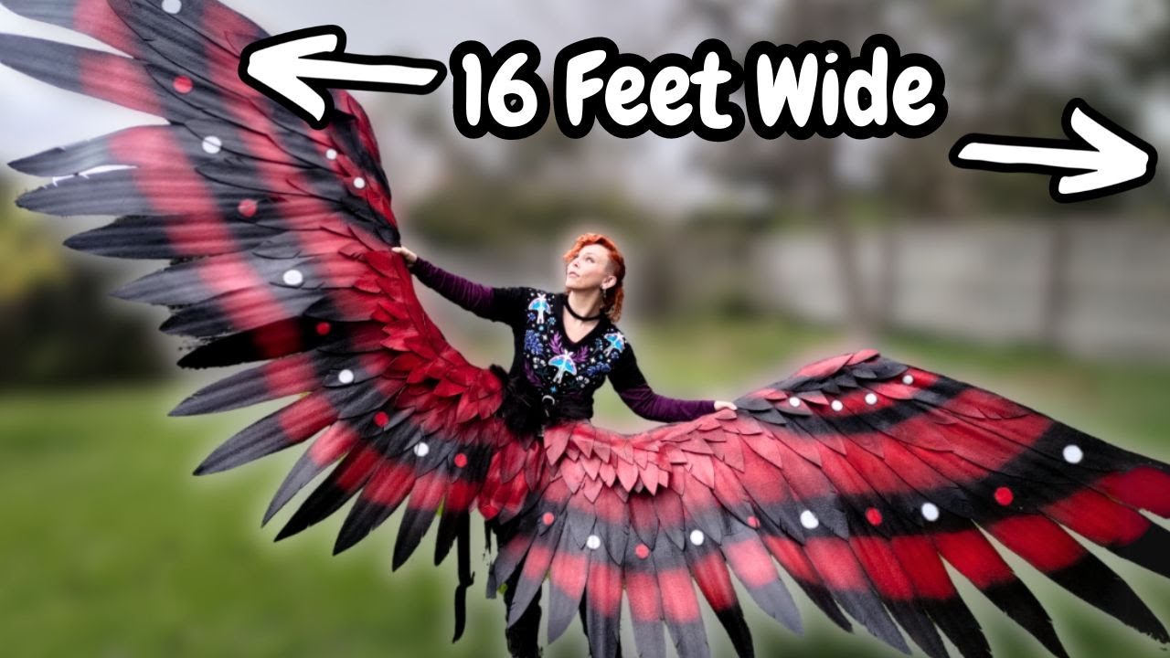 We're going bigger — 16 feet wide foam wings for Husk!