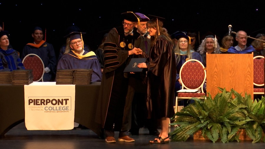 Pierpont graduates honored during commencement ceremony