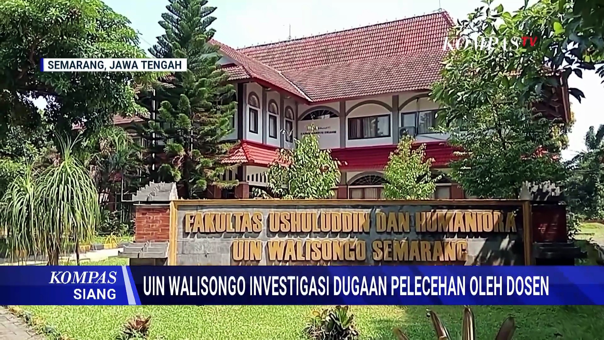 Dugaan Adanya Pelecehan Seksual Oleh Dosen di UIN Walisongo Semarang ...