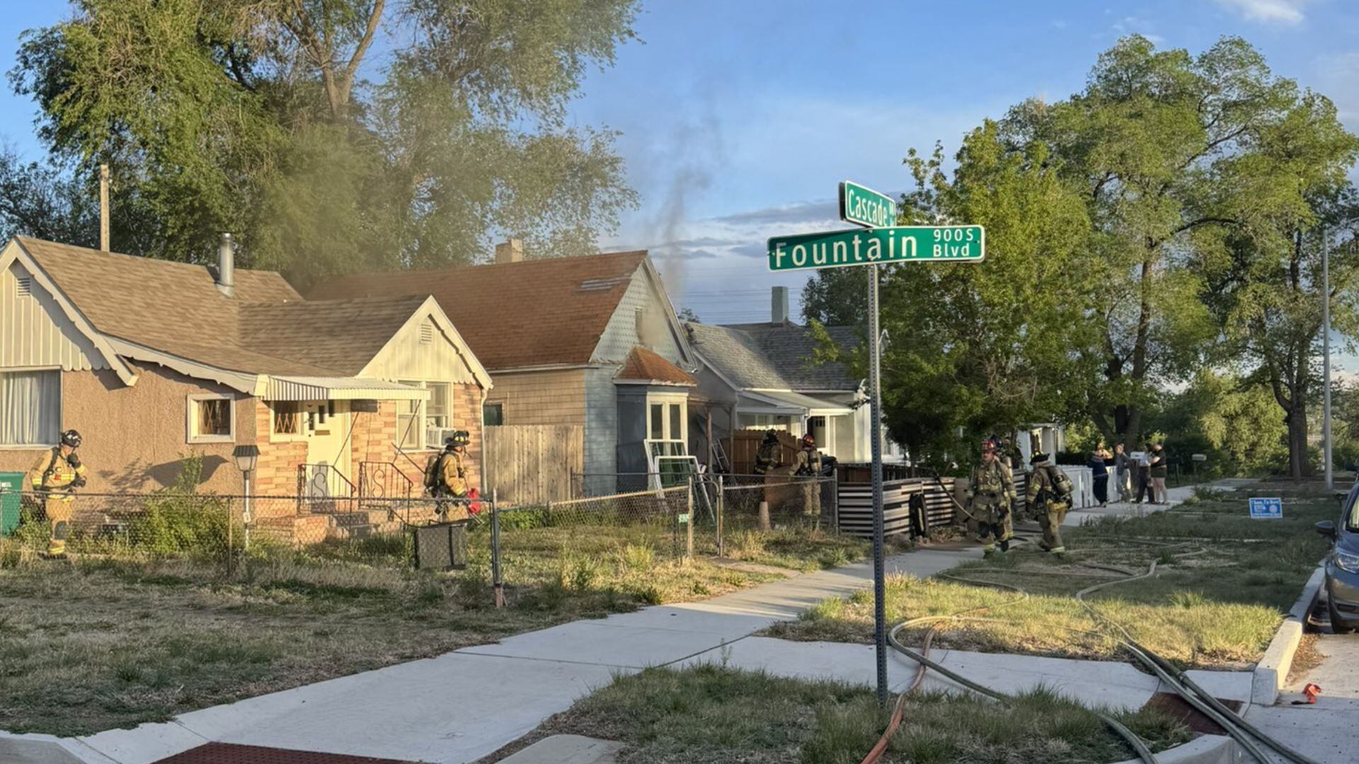 CSFD responds to structure fire on South Cascade Avenue