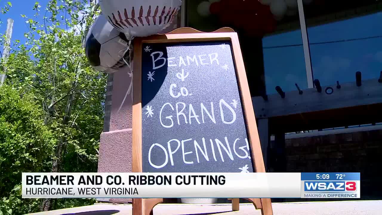 Beamer and Co. ribbon cutting