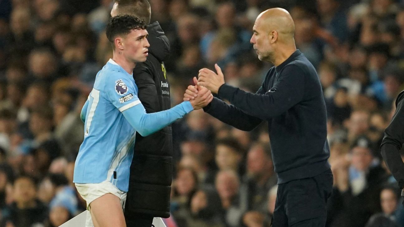 Guardiola: Foden will 'explode' once he rediscovers joy of football