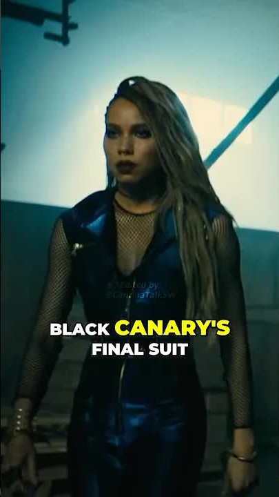 Overlooked Black Canary suit in Birds of Prey