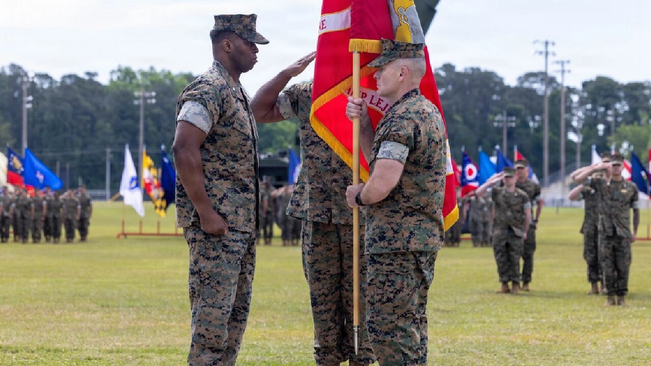 Col. Pace takes command of Marine Corps Installation East at Camp Lejeune