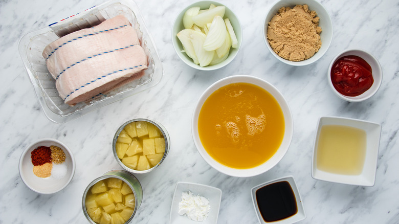 Pineapple pork loin recipe