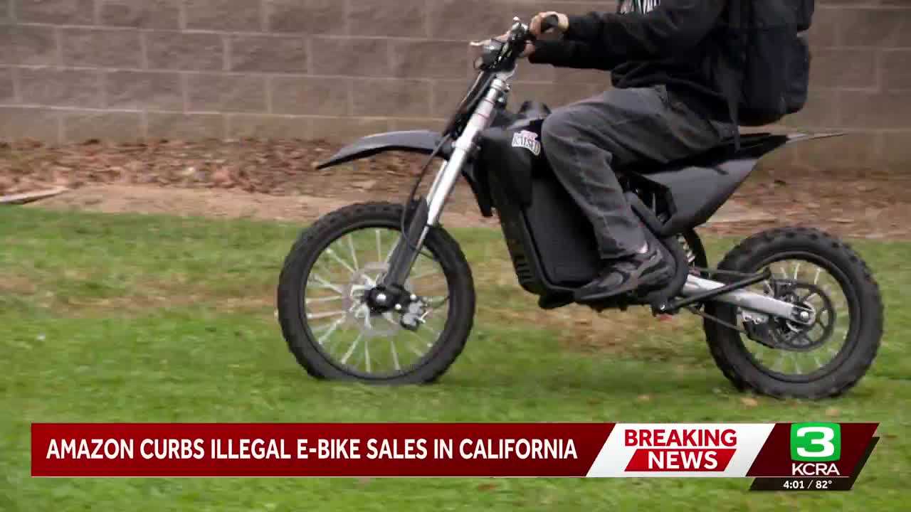 Amazon stops illegal e-bike sales in California following KCRA 3 ...