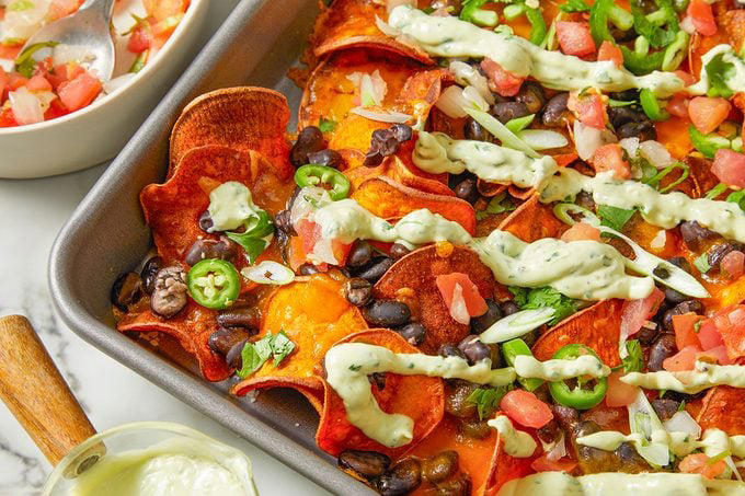 Sweet potato nachos