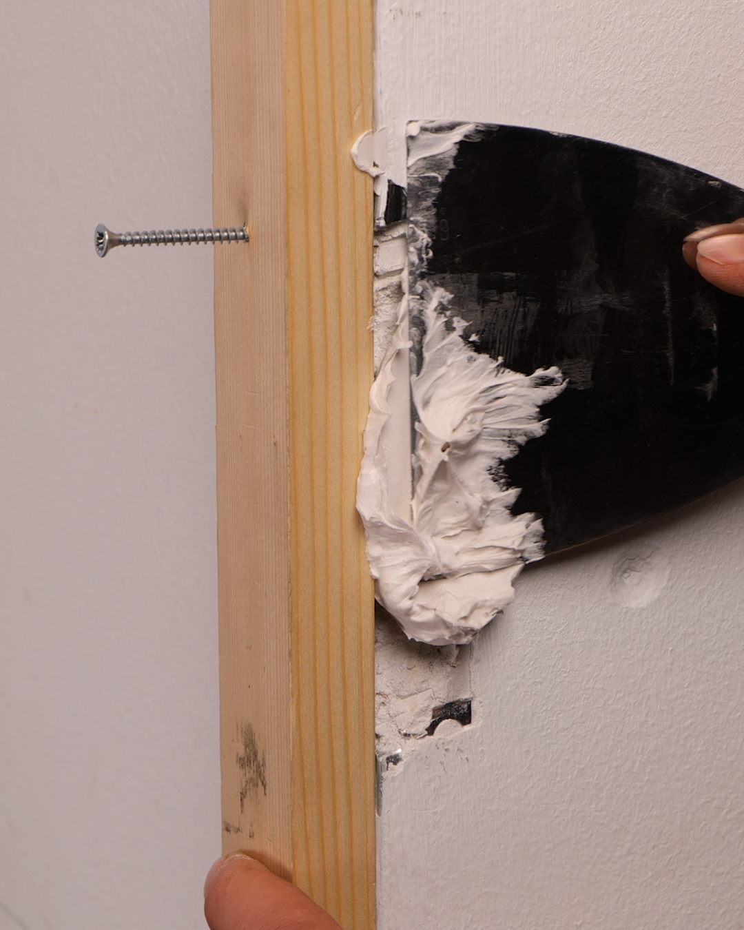 DIY technique of smooth wall leveling🛠️