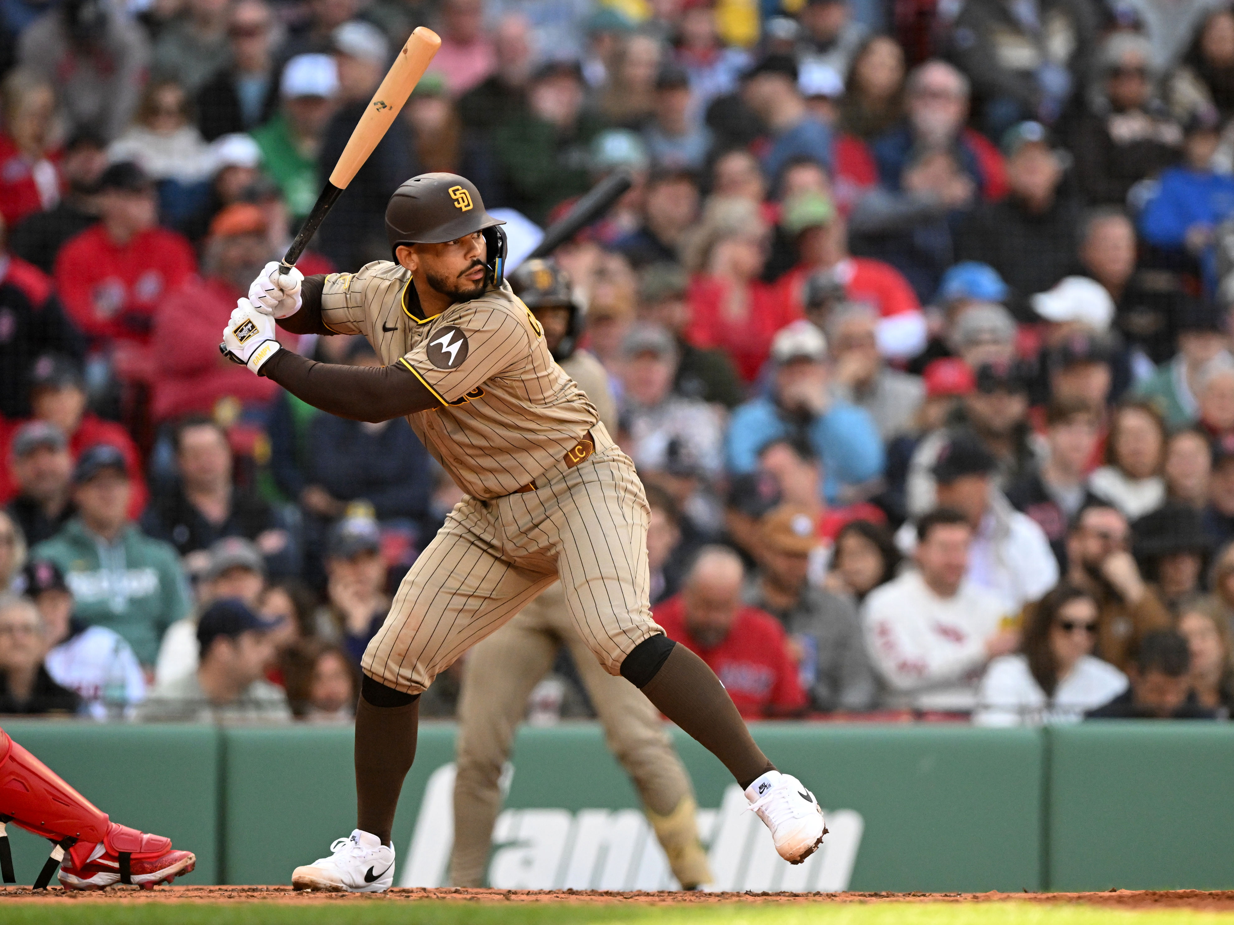 Luis Campusano placed on IL with broken toe