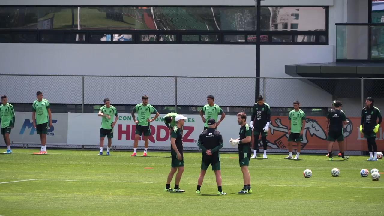 After a week of controversy, Mexico's World Cup camp begins