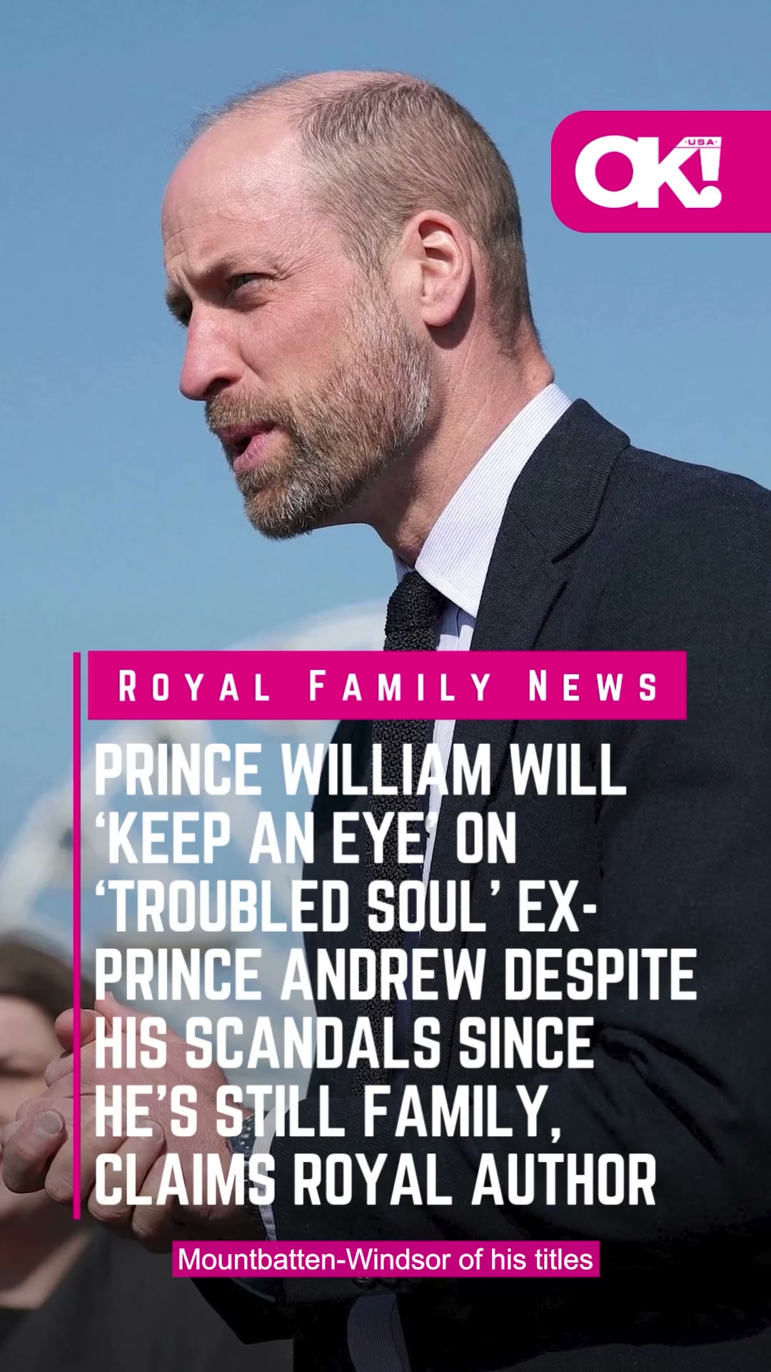Prince William will ‘keep an eye’ on ‘troubled soul’ ex-Prince Andrew ...