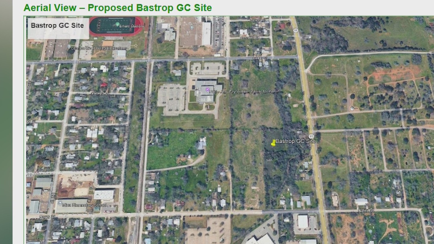 Hospital, golf course proposed in Bastrop