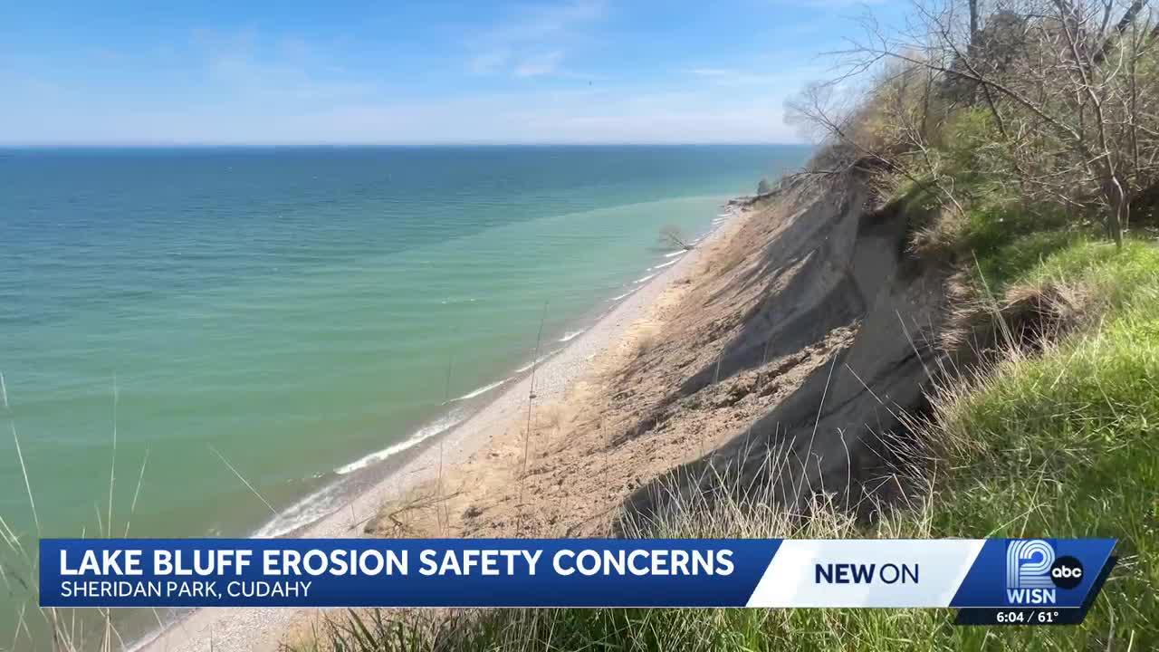 Cudahy residents push for action as Sheridan Park erosion worsens