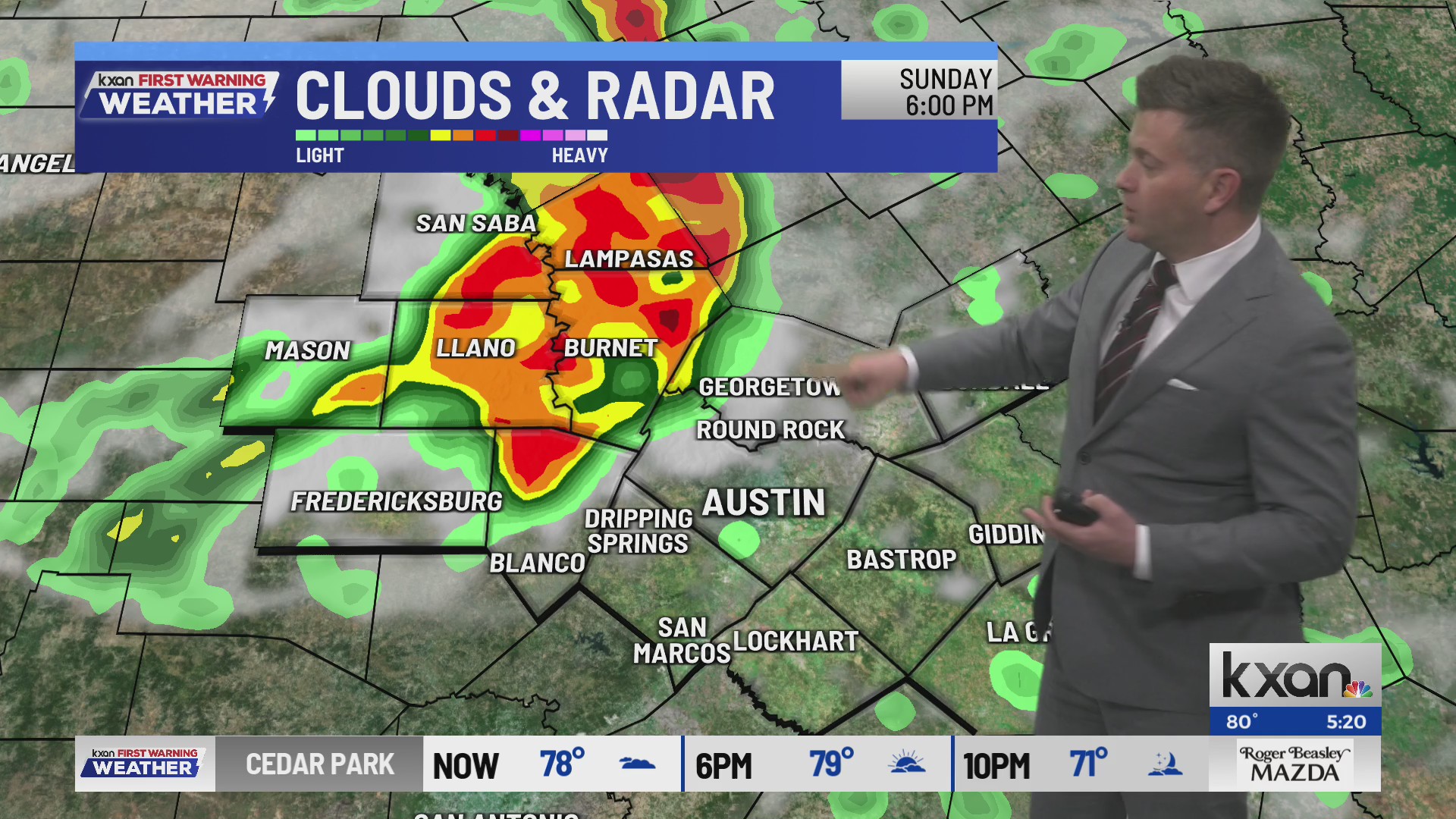 Severe storms possible on Mother's Day in Central Texas | KXAN forecast ...