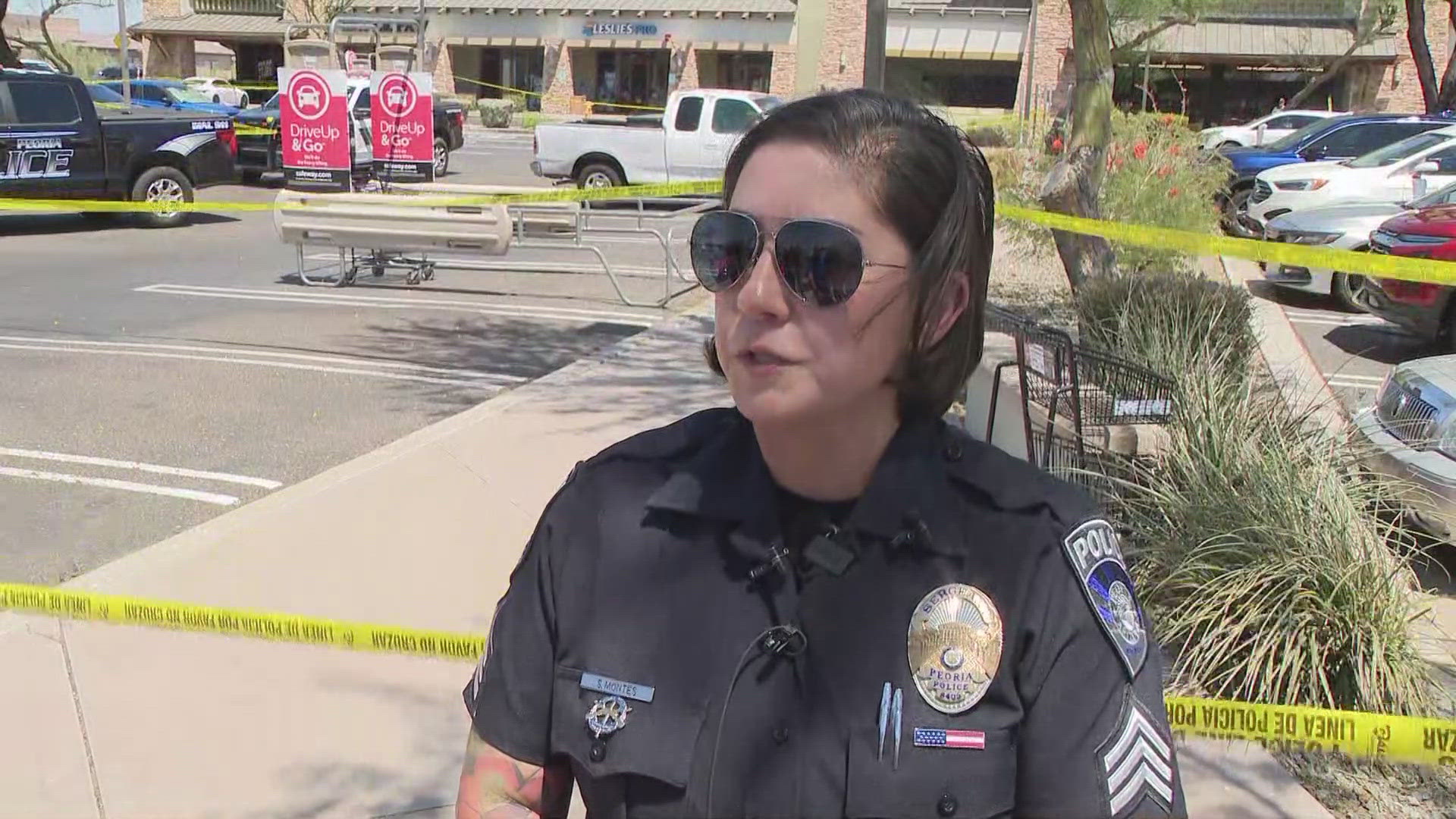 Police provide update on shooting outside North Peoria grocery store