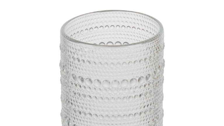 Dollar General's $2 glass mimics Crate & Barrel's $12 style making it a ...