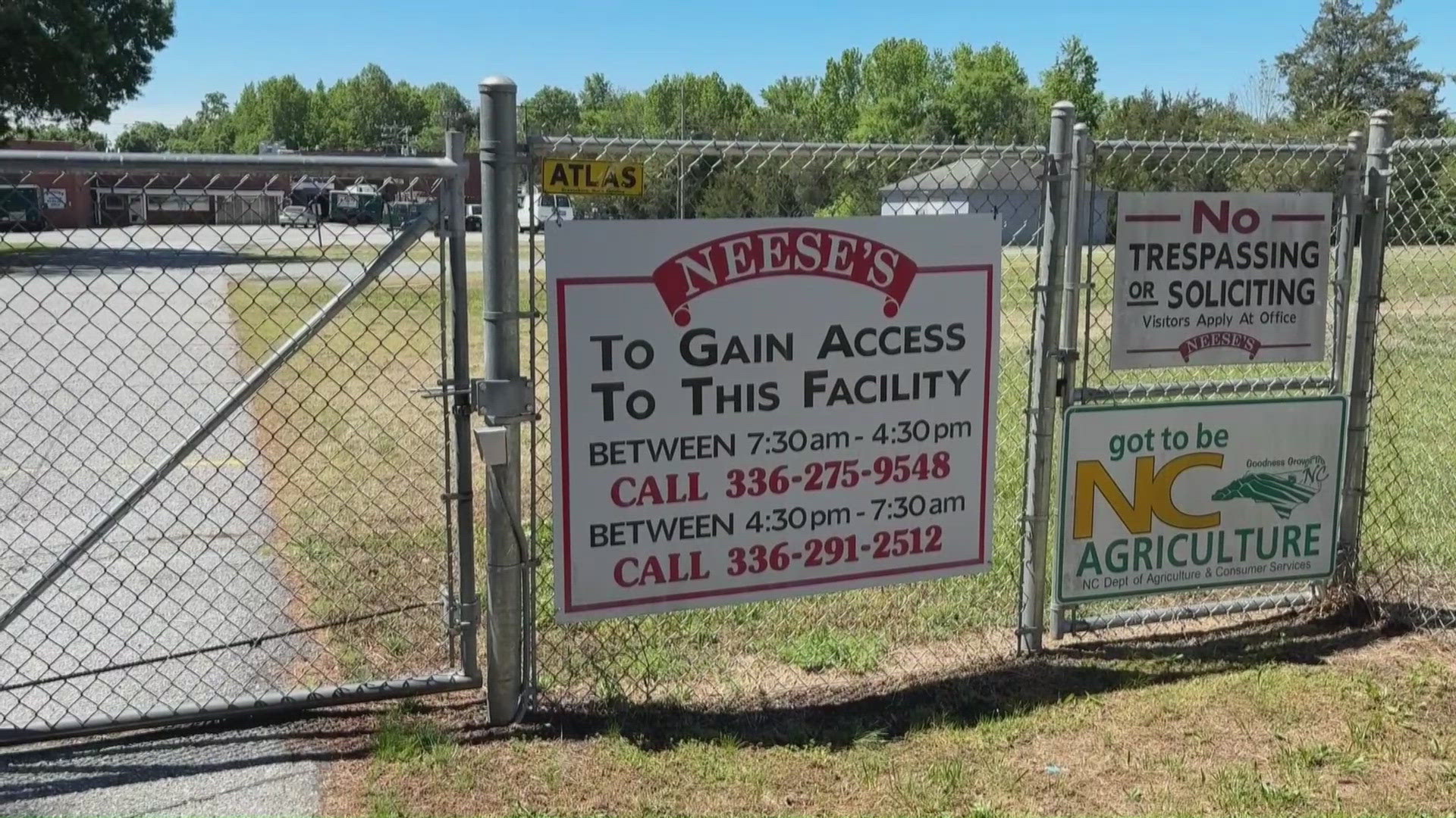 USDA says production is paused at Neese's Sausage