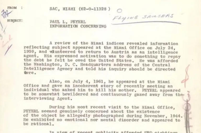 Biggest bombshells in FBI files from '4ft aliens' to UFO stalking ...