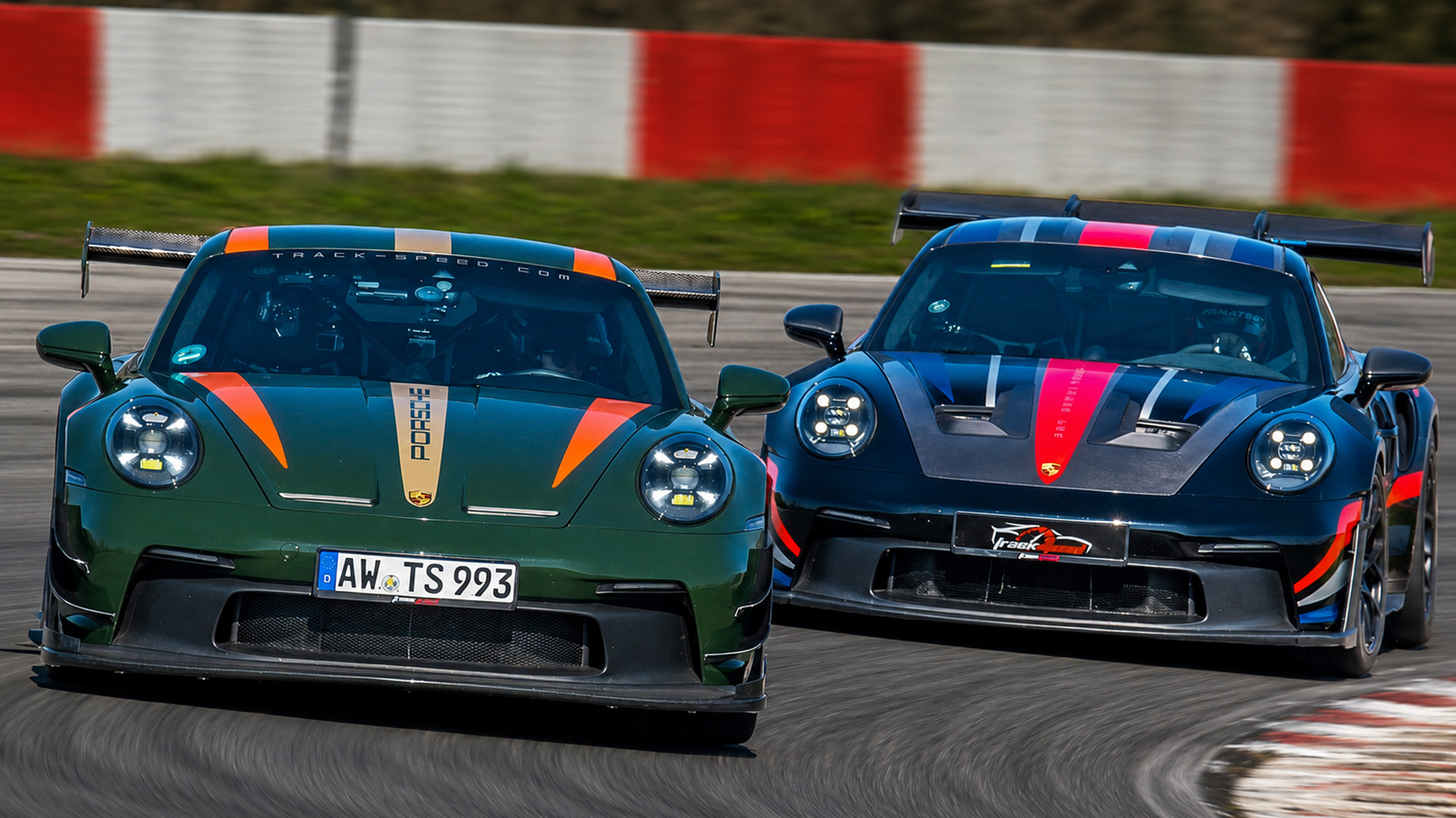 Porsche 911 duel brings serious track tension