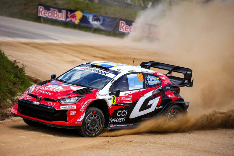 WRC Portugal: Hyundai on top as overnight leader Oliver Solberg loses time