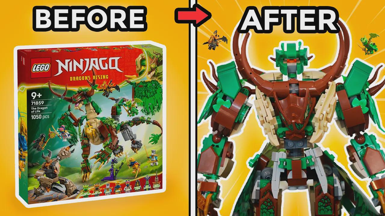I upgraded Ninjago sets...