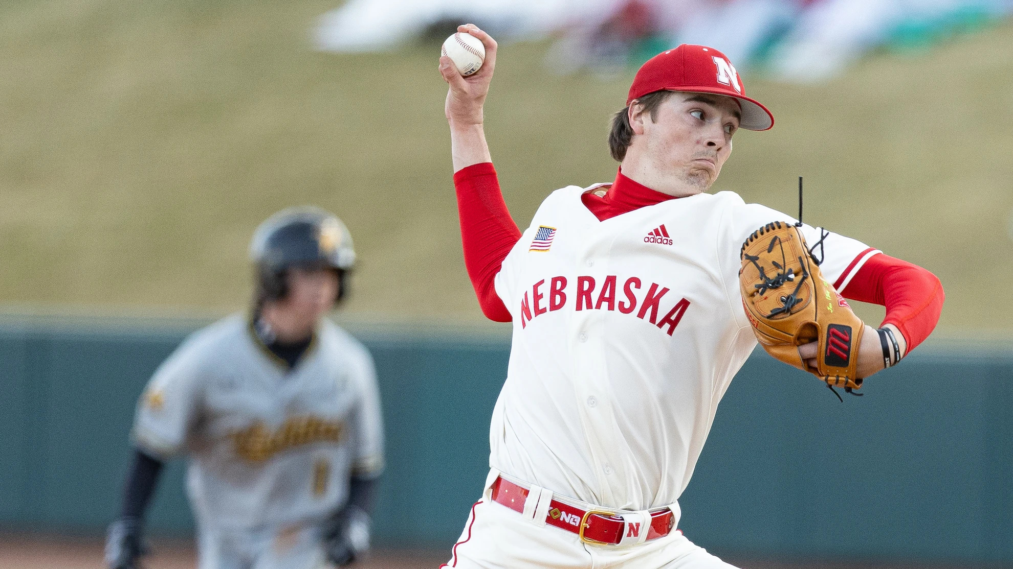 Jasa and Fikes drive No. 25 Nebraska baseball to a 10-0 win over Iowa