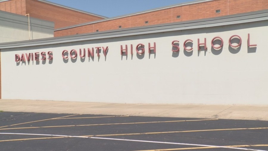 Daviess County High School hosts educational helicopter landing