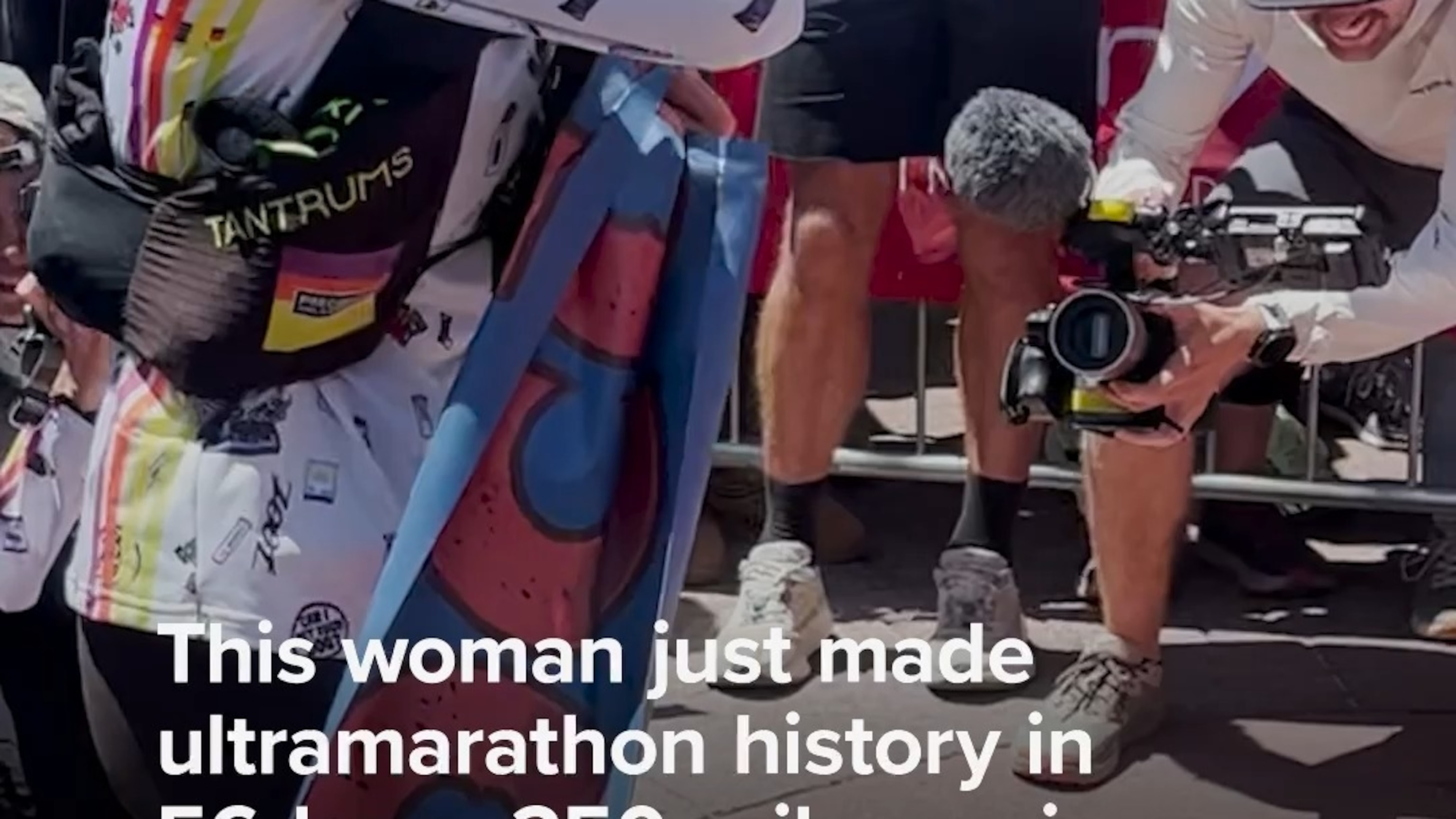 This woman just made ultramarathon history in 56-hour, 250-mile run in ...