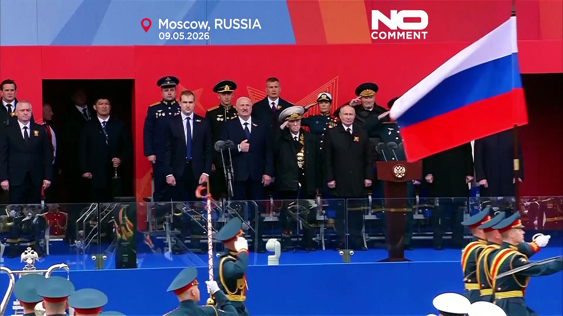 Putin preside el desfile militar del Día de la Victoria de Rusia en ...