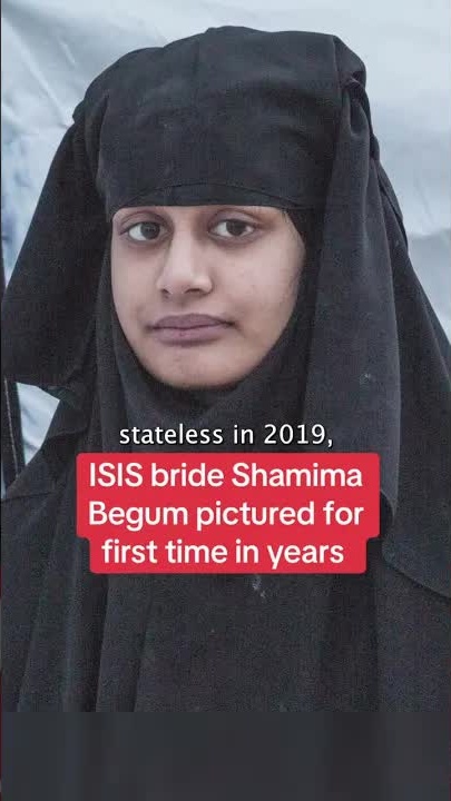 ISIS bride Shamima Begum pictured for first time in years
