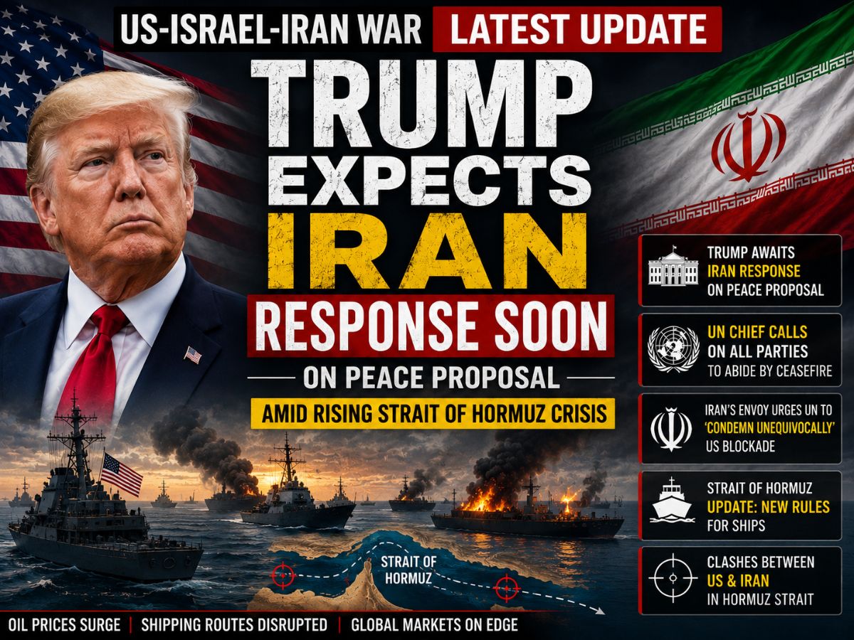 US-Israel-Iran war latest update: Trump expects Iran response soon on ...