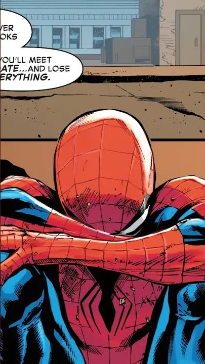 Spider-Man has an emotional collapse