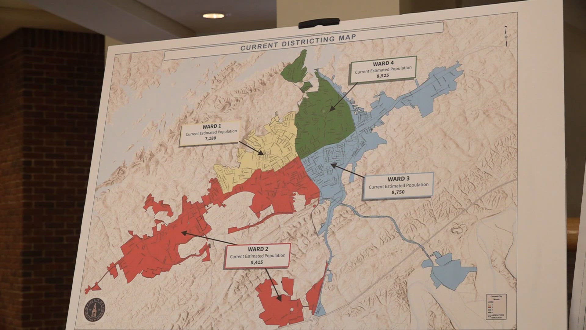 Morristown leaders considering ward redistricting