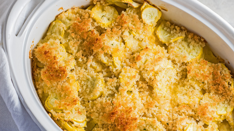 Fabulous yellow squash casserole recipe