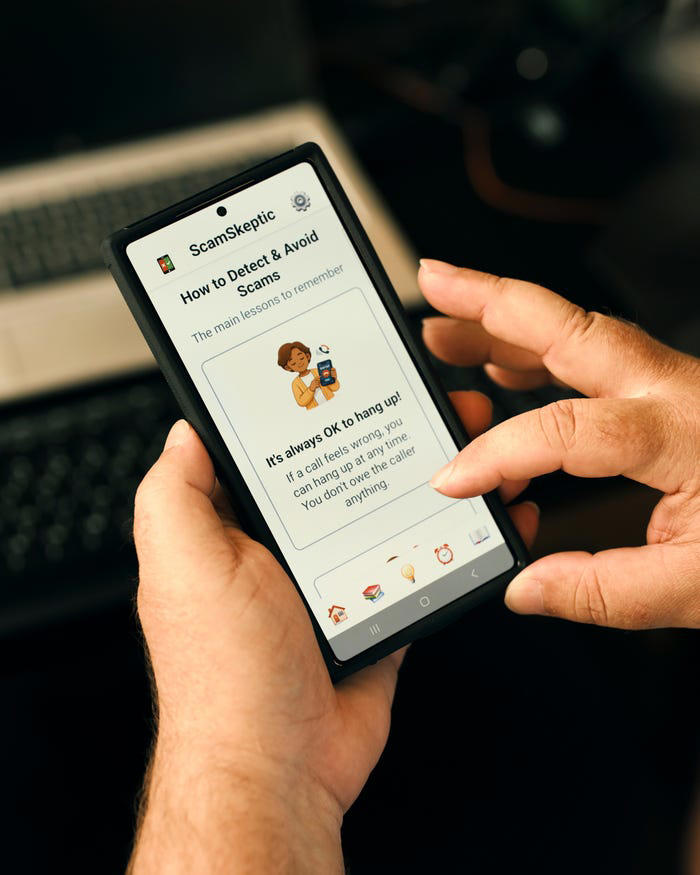 My aging family kept falling for scams. For $20, I built a no-code app ...