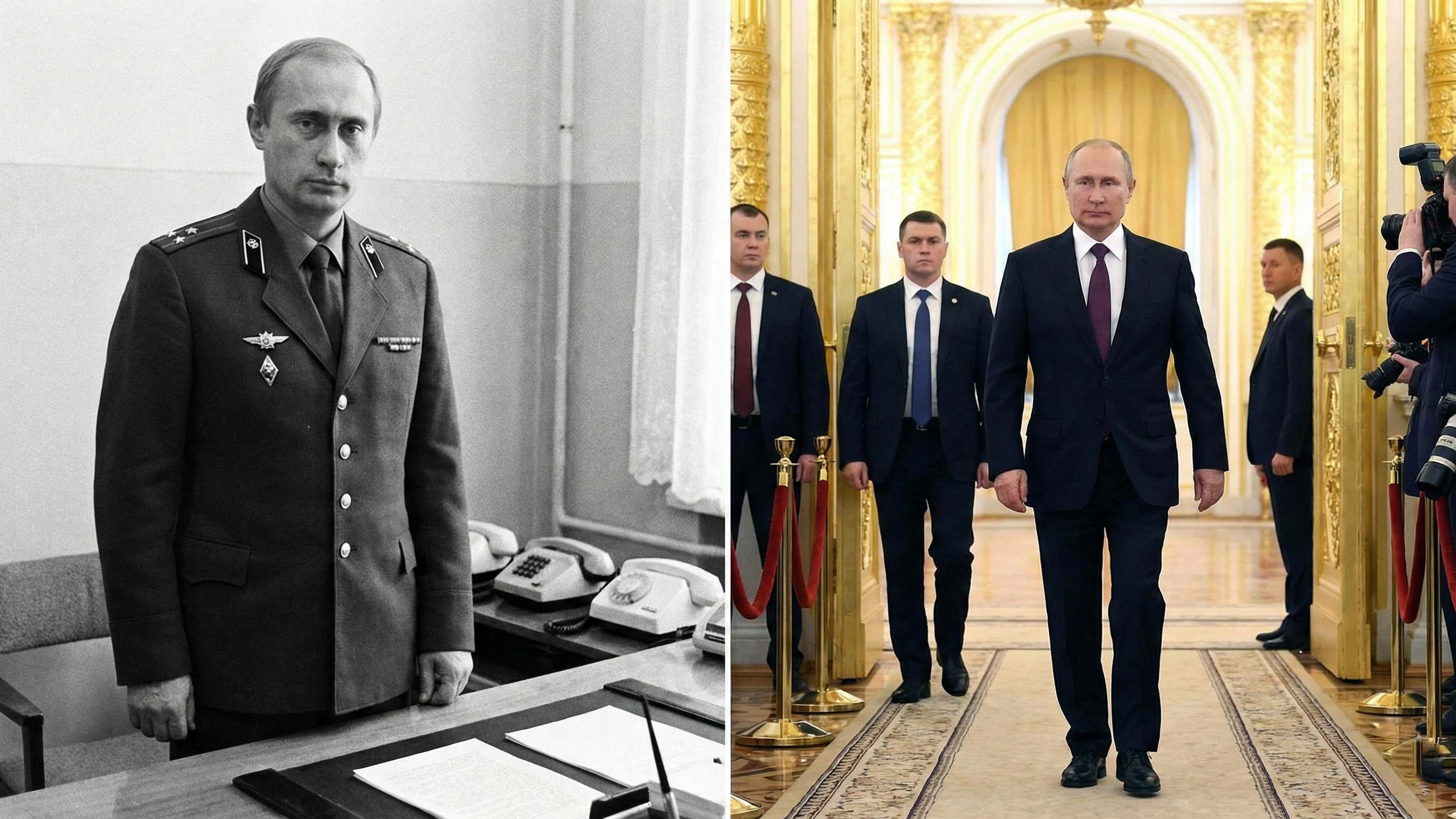 How Putin went from KGB spy to Russia’s ruler
