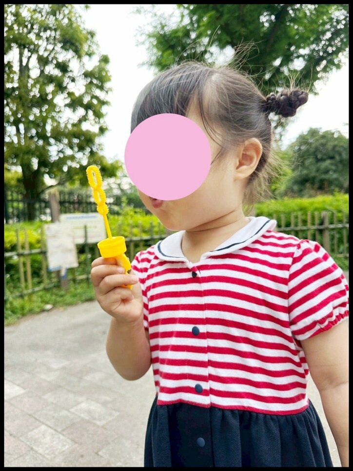 ギャル曽根、2歳次女の最新ショットを公開「もっとゆっくり大きくなって欲しいなぁ」