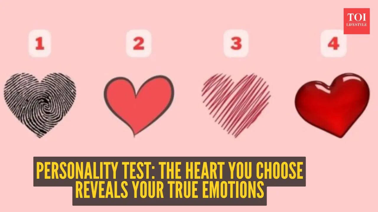 Personality test: The heart you choose reveals your true emotions