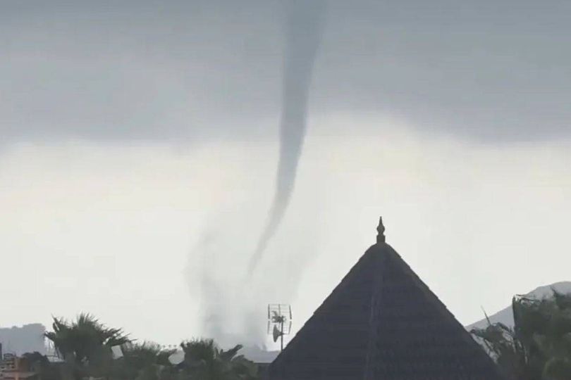 Marine tornadoes seen off popular Brit holiday spot ahead of summer ...