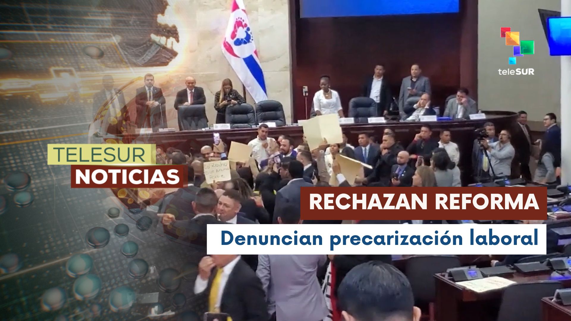 Crece rechazo sindical a la ley de empleo parcial en Honduras
