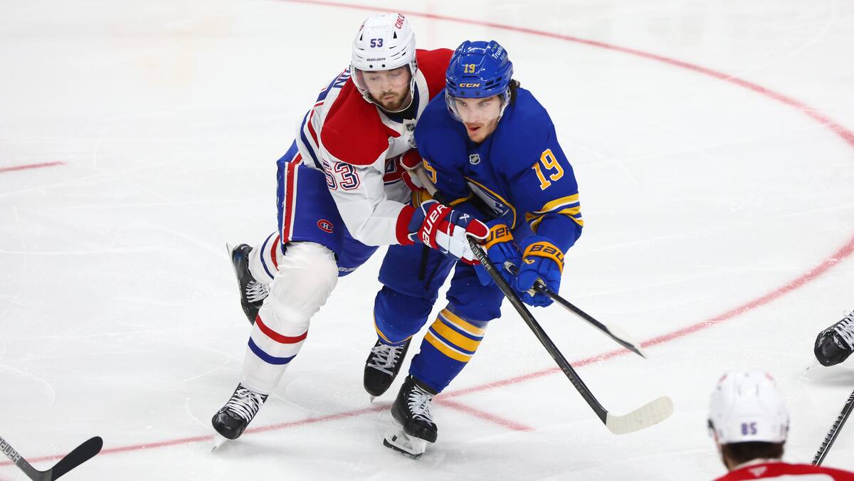 Alex Newhook a brillé: Montréal écrase Buffalo et relance sa série de ...
