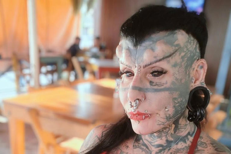 Real-life 'vampire' with 50 body modifications wants more but has a ...