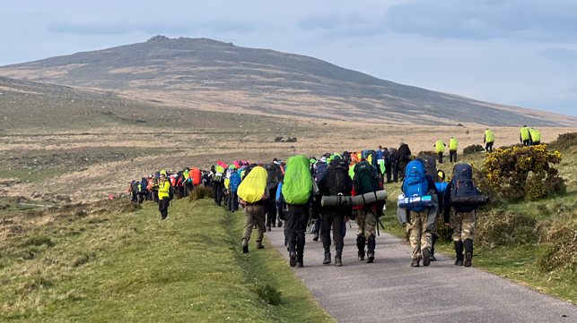 Thousands of teens take part in Ten Tors Challenge