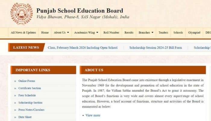 PSEB Punjab Board 10th result 2026: Check date, time and where to ...